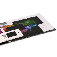 China 4.3 Inch LCD Video Business Cards A5 Size For Marketing Gift for sale