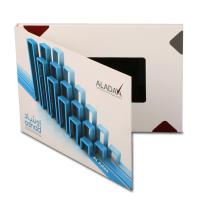 China LCD panel digital brochure tft screen photo book HD display video business card for sale