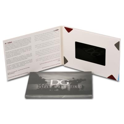 China LCD panel digital brochure tft screen photo book HD display video business card for sale
