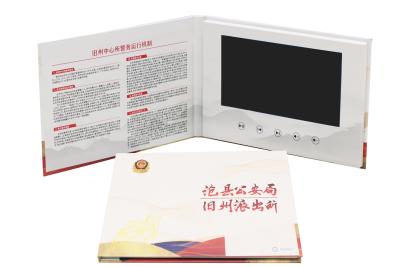 China 7 inch Video Name Cards LCD Brochure for Advertising for sale