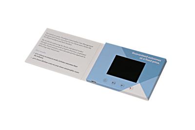 China Stand Out LCD Video Business Cards The Ultimate Branding Solution Print Method 2 Color Flash 128MB-32GB Customized for sale