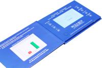 China Colorful 7 Inch Lcd Video Brochure Card Promotional Gift Customized for sale