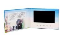 China Custom 7 Inch Digital Lcd Video Business Card Offset Printing for sale