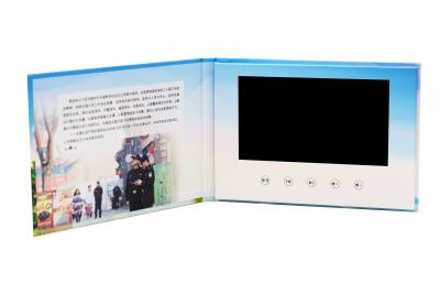 China Custom 7 Inch Digital Lcd Video Business Card Offset Printing for sale