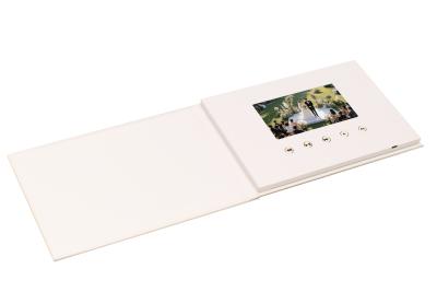 China DIY Video Invitation Card Wedding Luxury With Lcd Screen 4.3 Inch IPS Video Book for sale