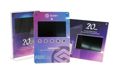 China Advertising LCD Video POS Display 7 Inch 1024x600 Resolution OEM for sale
