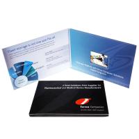 China Custom Printed LCD Video Brochure Card The Most Effective Way to Target All Aspects of User Experience for sale