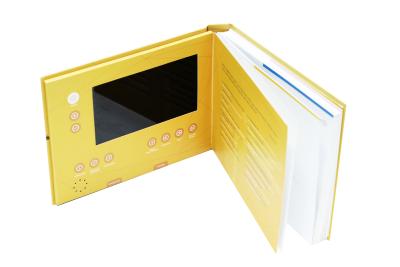 China A4 A5 Digital Advertising Video Book 7 Inch For Promotional ODM for sale