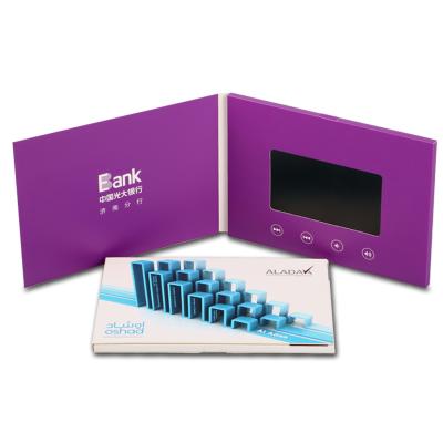 China Electronic LCD Video Book For marketing Gift 2GB Memory CE ROHS Certificate for sale