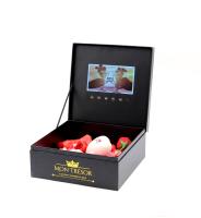 China MP4 Video Format LCD Screen Video Gift Box Customized Style 6 Color Print Method for Personalized Corporate Gifts for sale