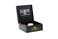 China MP4 Video Format LCD Screen Video Gift Box Customized Style 6 Color Print Method for Personalized Corporate Gifts for sale