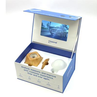China 16 9 Ratio LCD Screen Video Gift Box with MP4 Video Format and 6 Color Print Method Perfect for sale