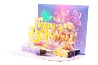 China Customized 3D Pop Up Greeting Card Accepted OEM Service for Standard Occasion for sale