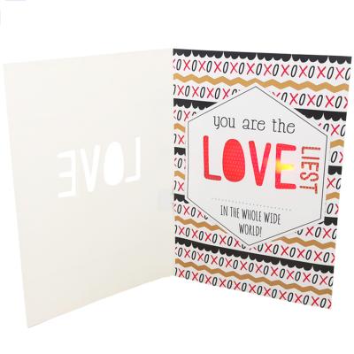 China Button Cell Battery Powered Melodic Greeting Cards With Built-in Speaker Inside for sale