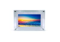 China Arcylic WiFi Cloud Virtual Frame and 5-inch Screen Size Supported File Formats JPEG for sale