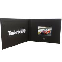 China Automotive Industrial LCD Video Brochure Card With Rechargeable Battery Integrated LCD Screen for sale