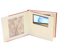 China Hot Selling 1GB Digital Video Booklet , 7 Inch Promotional Video Greeting Cards CMYK Color for sale