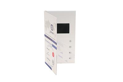 China Custom Video Mailer Card with USB Upload 16:9 Ratio for sale