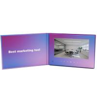 China 10.1 Inch LCD Video Brochure Card with 128MB-32GB Memory for sale