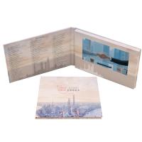 China 16:9 LCD Video Brochure Card with CMYK Printing 128MB-32GB Memory for sale