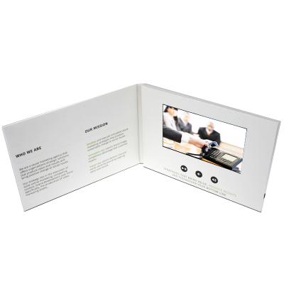 China Experience the Power of LCD Video Brochure Card in Your Marketing Strategy for sale
