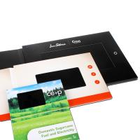 China 128MB Memory and CMYK Printing LCD Display Screen Folder for Professional Printing Solutions for sale