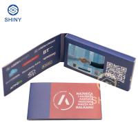 China 2.4” LCD Video Folder with 128MB Memory in Market Biz card sized video card for sale