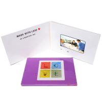 China Personalized Video Message Greeting Card in Customized Style for A4 or Customized Size for sale