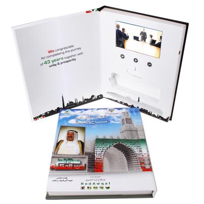 China Innovative LCD Video Book The Must-Have Business Gift with BMP Photo Format and Innovative Design for sale