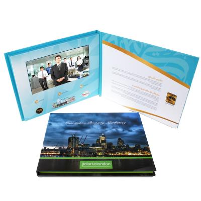 China Economy Advantage LCD Video Book Perfect Business Gift with 600Amh-6000Amh Battery Capacity for sale