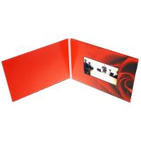 China Customized Video Mailer Card with 350gsm Coated Paper and Built-in Speaker for Personalized Greetings in China for sale