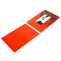 China A5 Size Video Mailer Card with 350gsm Coated Paper and MP4 Format for Business Greetings for sale