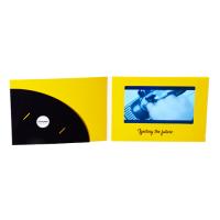 China LCD Video Business Card with HD Super TFT LCD Display 16:10 Ratio and Built-in Speaker for Professional Networking for sale
