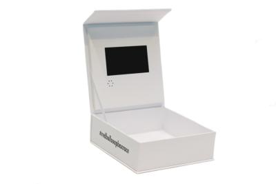 China WAV Audio Format Supported LCD Screen Video Gift Box with 2 Hours To 5 Hours Battery Life and Rechargeable Lithium-ion Battery for sale