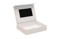 China Customized LCD Screen Video Gift Box with Rechargeable Lithium-ion Battery and MP3 WAV Audio Support for Business Presentations for sale