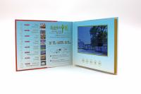 China Customized Color LCD Video Folder with HD Video Display and Rechargeable Lithium-ion Battery for Professional Presentations for sale