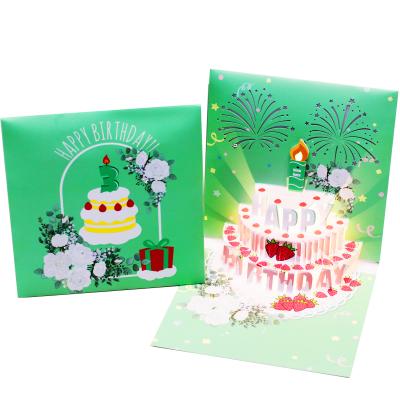 China Intricate 3D Pop-up Artwork 3D Greeting Card with Customization Personalized Messages Designed to Impress Clients and Enhance Communication for sale