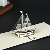 China Intricate 3D Pop-up Artwork 3D Greeting Card with Customization Personalized Messages Designed to Impress Clients and Enhance Communication for sale