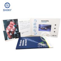 China Customized Size LCD Video Brochure Card with MP4 Video Format Designed to Enhance Customer Experience and Visual Storytelling for sale
