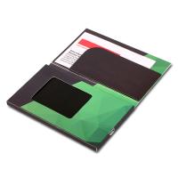 China LCD Video Folder with Rechargeable Lithium-ion Battery and 16:9 Ratio in Leather Cover With Plastic Frame for sale