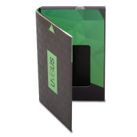 China LCD Video Folder with Rechargeable Lithium-ion Battery and 16:9 Ratio in Leather Cover With Plastic Frame for sale