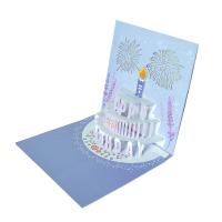 China Sturdy Construction to Maintain 3D Shape 3D Greeting Card Offering resolution Digital Printing Ideal for Business Invitations Greetings and Celebrations for sale