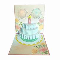 China 150mmx200mm 3D Pop Up Greeting Card Featuring High Resolution Digital Printing Perfect For Customized Business Cards And Memorable Client Gifts for sale