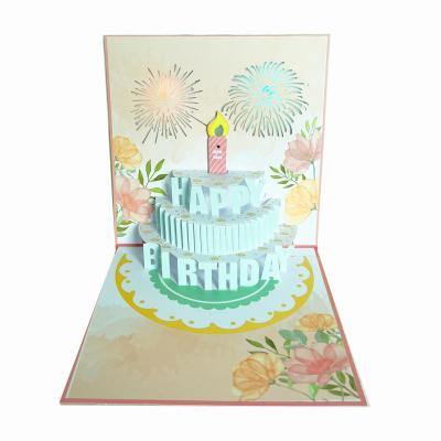 China 150mmx200mm 3D Pop Up Greeting Card Featuring High Resolution Digital Printing Perfect For Customized Business Cards And Memorable Client Gifts for sale
