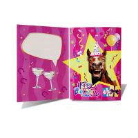 China Sound Greeting Cards with Button Cell Battery Multiple Language Options and Customizable Melodies for All Occasions for sale