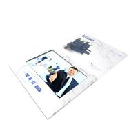 China 1200mAh Battery Capacity LCD Video Business Cards Featuring Flash Memory 128MB to 16GB Customized for Europe Regional Feature for sale