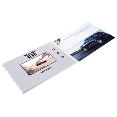 China LCD Video Business Cards with 16:10 Screen Ratio 128MB-16GB Memory and USB 2.0 Connectivity for Professional Networking for sale