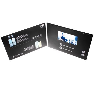 China Auto-play On Open Video Recording Mailer Video Mailer Card Solution to Present Company Information and Product Features for sale