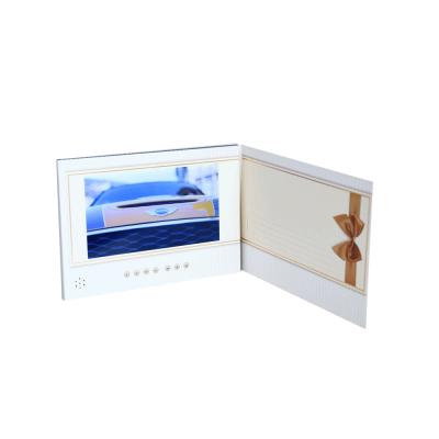 China 512MB HD LCD Greeting Card , 7