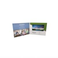 China Advertising TFT video brochure business card 1024*600 CMYK color for sale